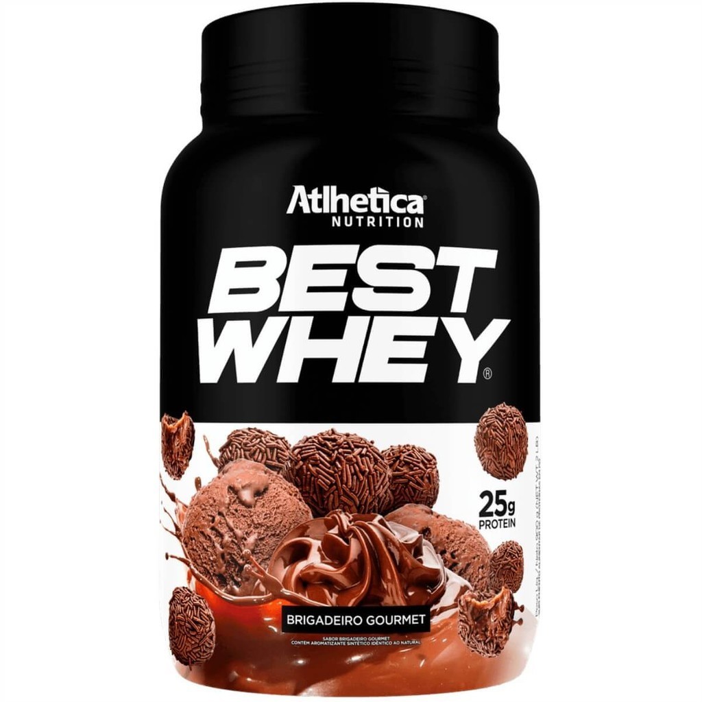 Whey Protein Best Whey Atlhetica Proteína 3w Sabores Incríveis 900g ...