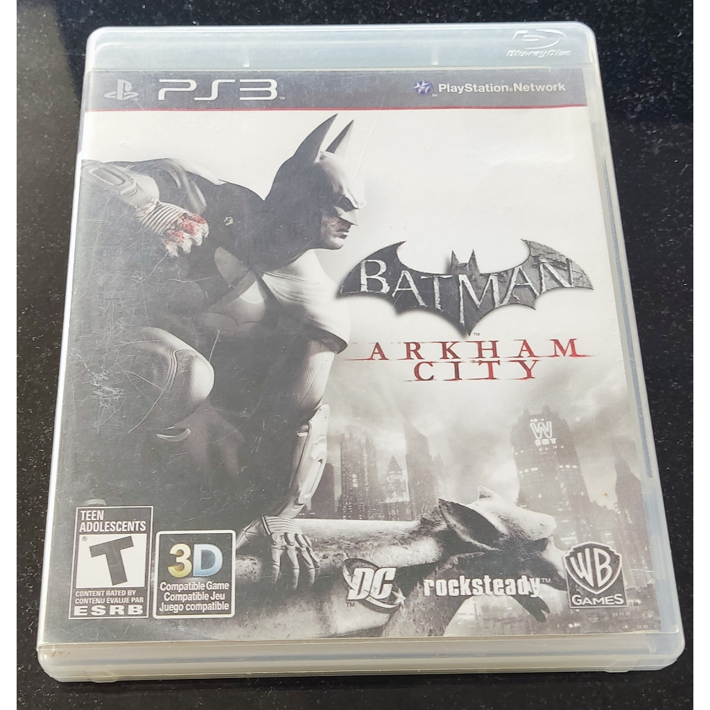 Jogo Batman Arkham City - Playstation 3 Ps3 - Mídia Física Original ...