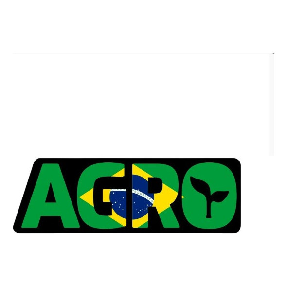 Adesivo Agro Bandeira Do Brasil Para Carro Moto E Caminhão | Shopee Brasil
