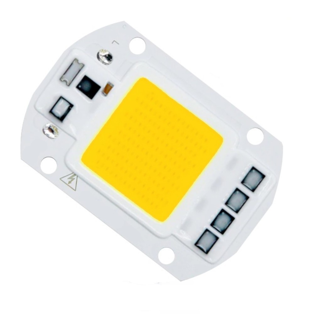 CHIP DE LED 50W 110V BRANCO QUENTE INTELIGENTE SEM REATOR - Desconto no ...