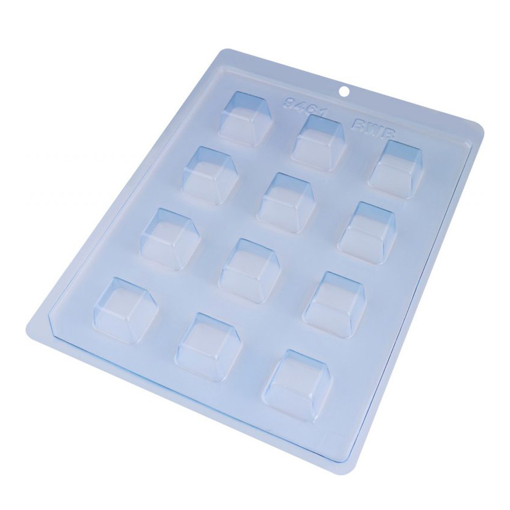 Kit 3 Formas para Chocolate Bombom Quadrado Médio BWB ref. 9461 ...