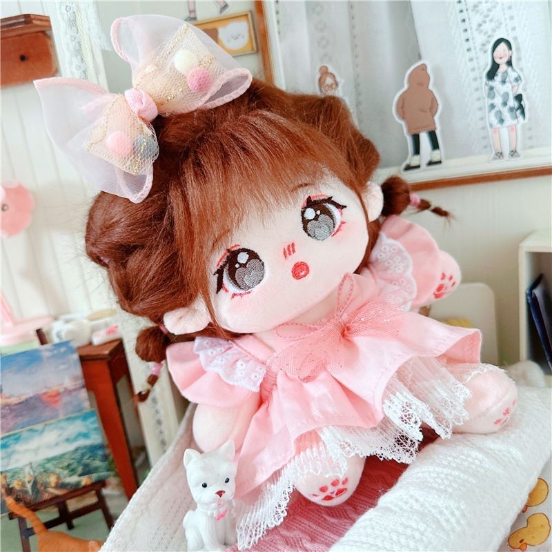 Boneca de Algodão 20cm Castanha Bobo Humanoid Doll Brinquedos Infantis ...