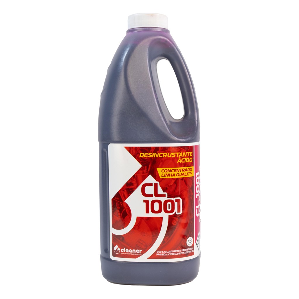 Desincrustante Àcido CL 1001 Quality 1:100 2L CLEANER | Shopee Brasil
