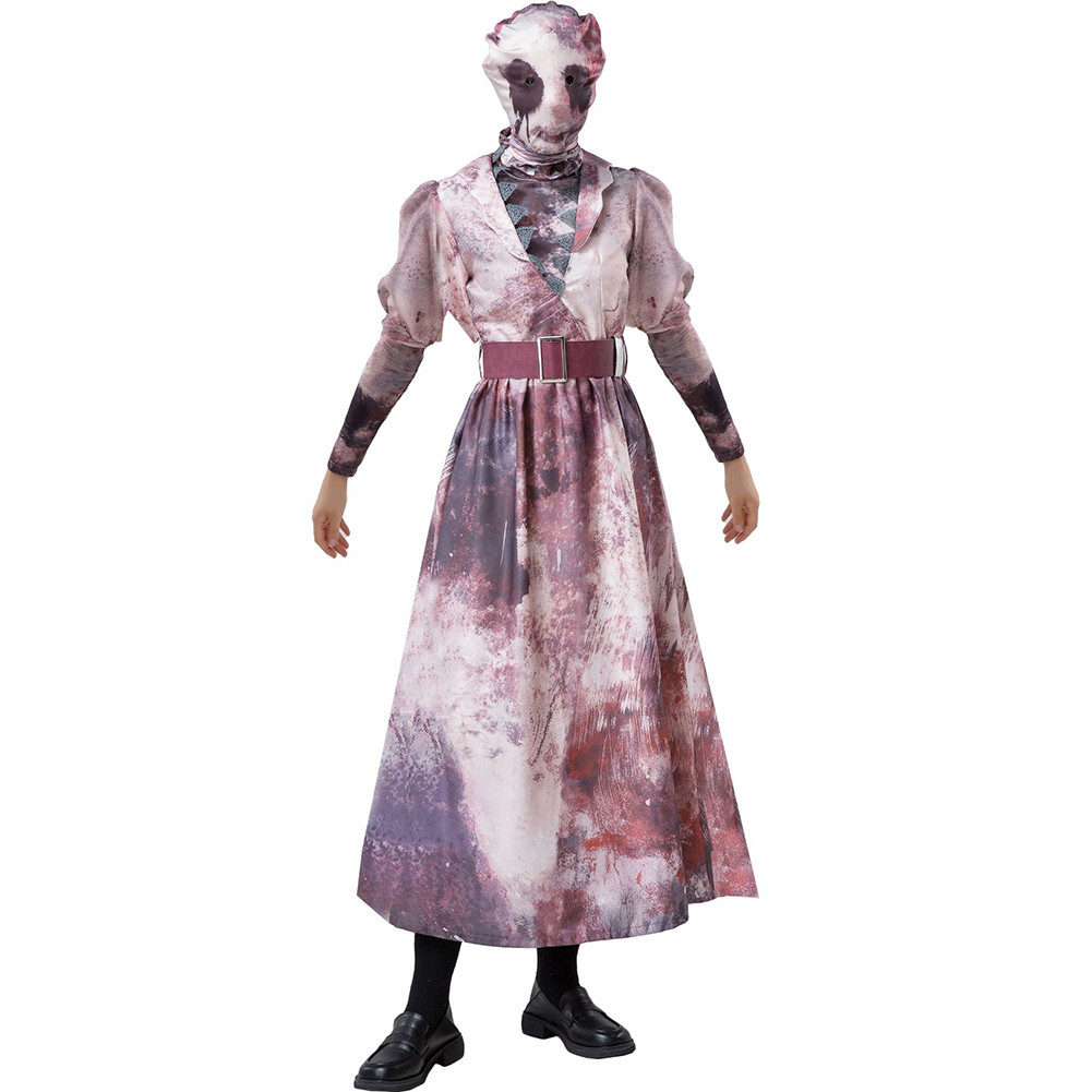 Festa De Halloween Zumbi Sangrento Matar Açougueiro Traje Feminino ...