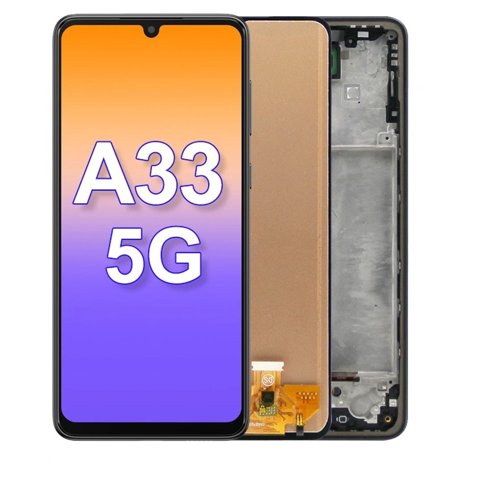 6.4" Vivid Tela A33 5G Frontal Touch Display Lcd Com Aro Compativel A336 SM-A336B/DSN | Shopee ...