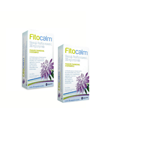 Kit 02 Suplemento Fitocalm 300Mg Com 20Cp - Catarinense | Shopee Brasil