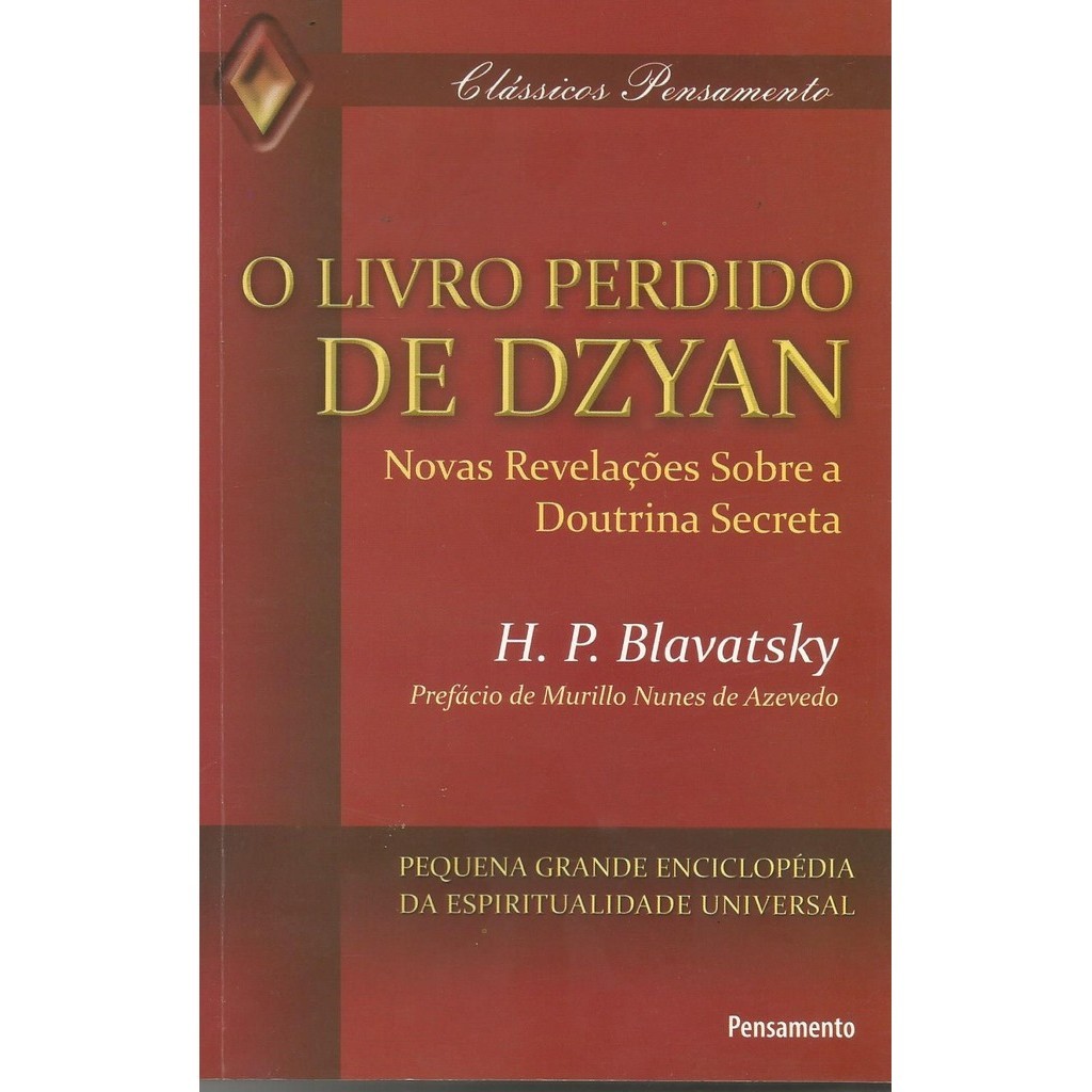 O Livro Perdido de Dzyan de H.P. Blavatsky | Shopee Brasil