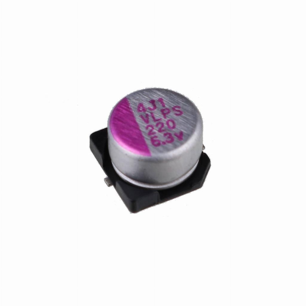 200 * Capacitor Eletrolítico SMD 220uF 6,3v 220uF 6,3x4,2mm | Shopee Brasil