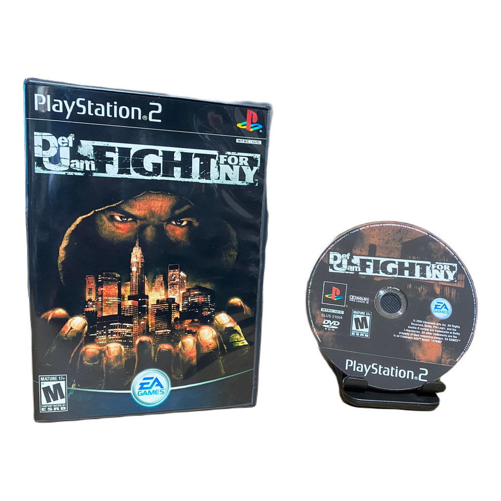 Def Jam - Fight For Ny Para Ps2 | Shopee Brasil