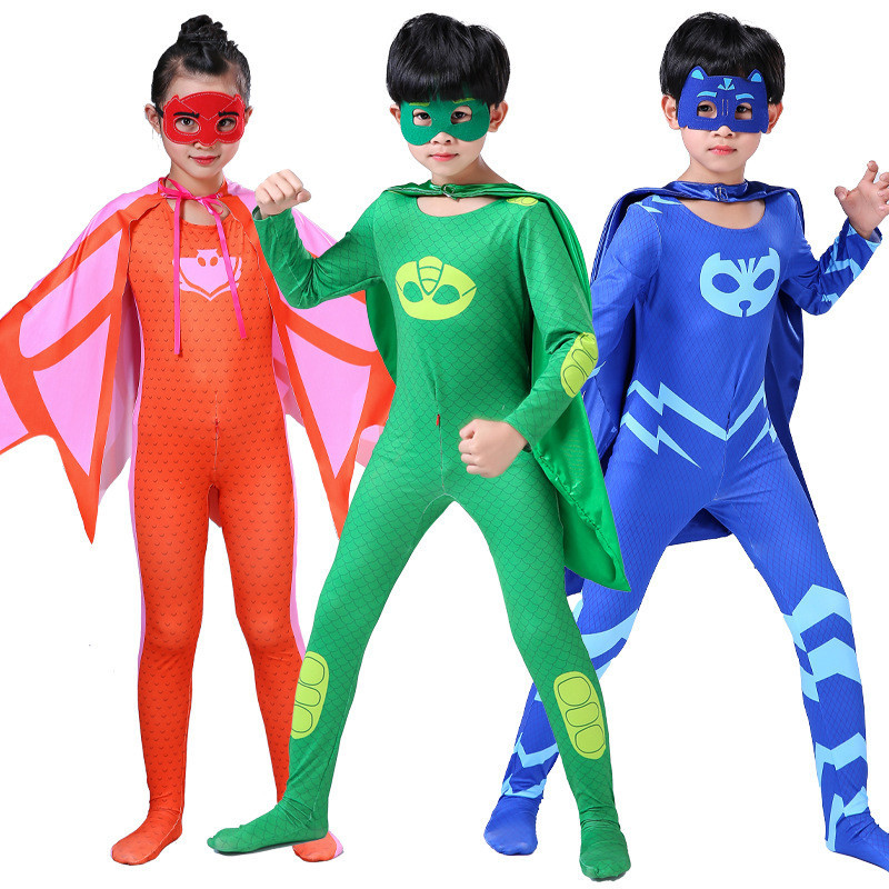 Máscaras Mascaradas Pijamas Pequeno Herói Peter Pan cosplay Anime ...