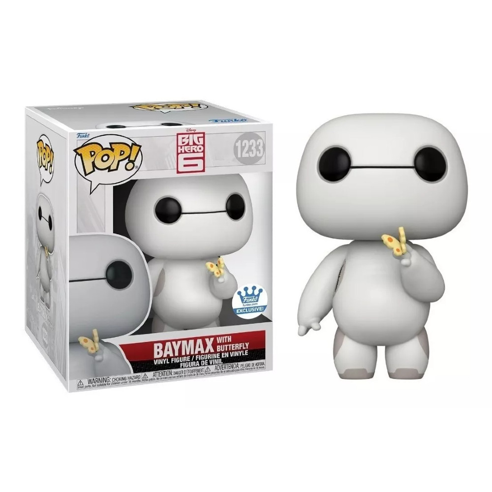 Funko Pop! Big Hero 6 Baymax With Butterfly 1233 Exclusivo | Shopee Brasil