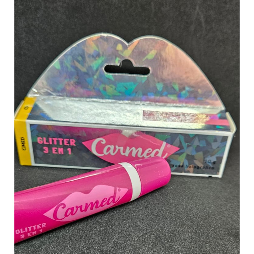 Glitter 3 em 1 Carmed Edição Limitada Carnaval | Shopee Brasil