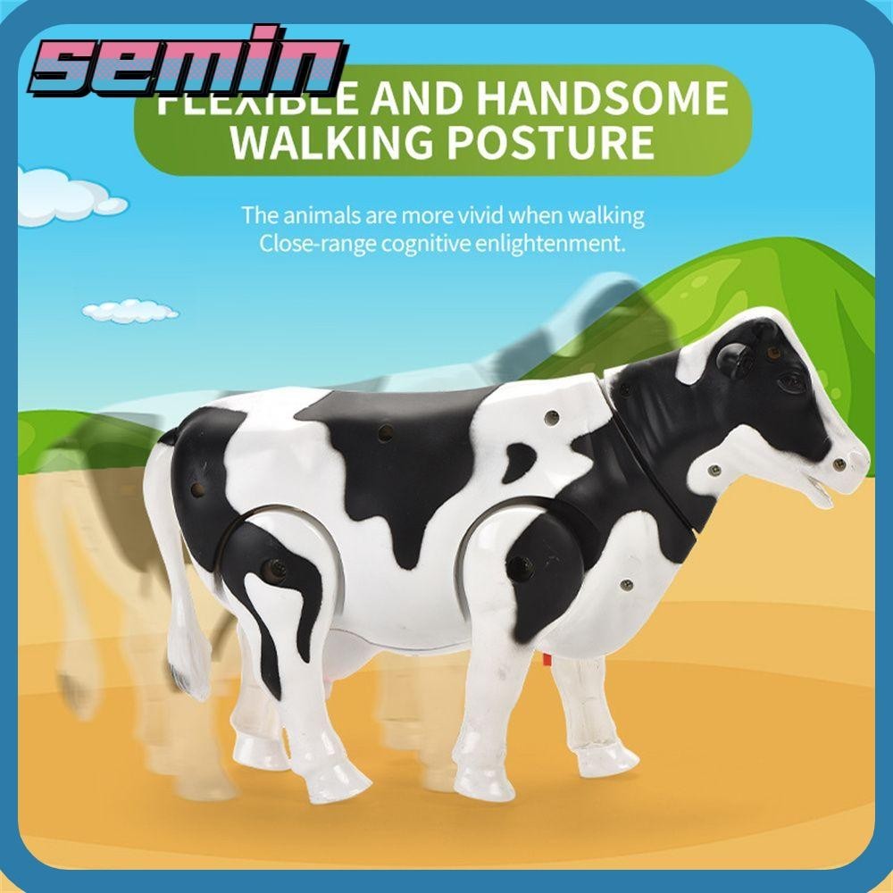 SEMIN Animais Pecuários Modelo De Vaca Operada Leite De Brinquedo Zebra ...