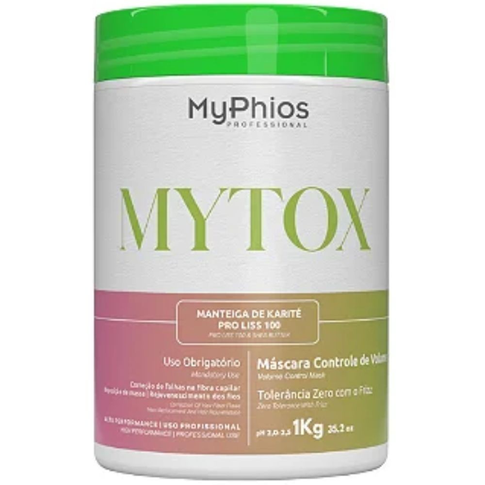 Myphios Mytox Redutor De Volume Anti-frizz 1Kg | Shopee Brasil