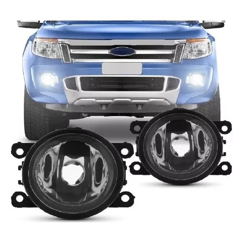 Par Farol De Milha Universal Ford Ranger 2012 2013 2014 2015 2016 | Shopee Brasil