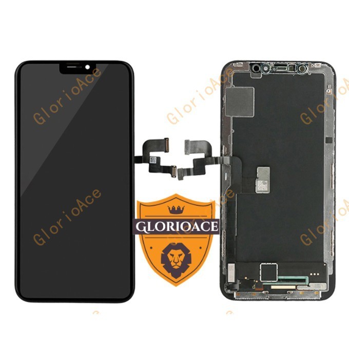 Tela Display Fronta touch Lcd completo Oled iPhone X A1865 A1901 original Pronta Entrega ...