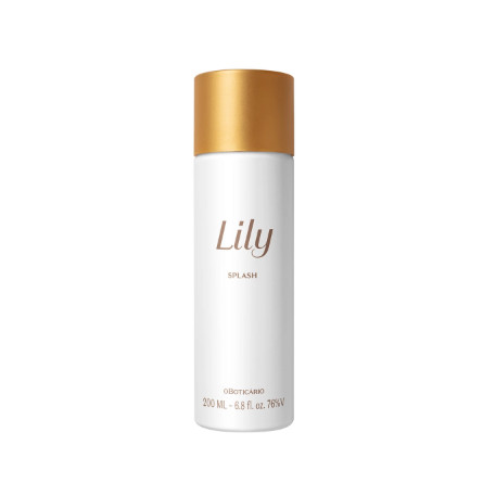 LILY BODY SPLASH COL FEM 200ML | Shopee Brasil