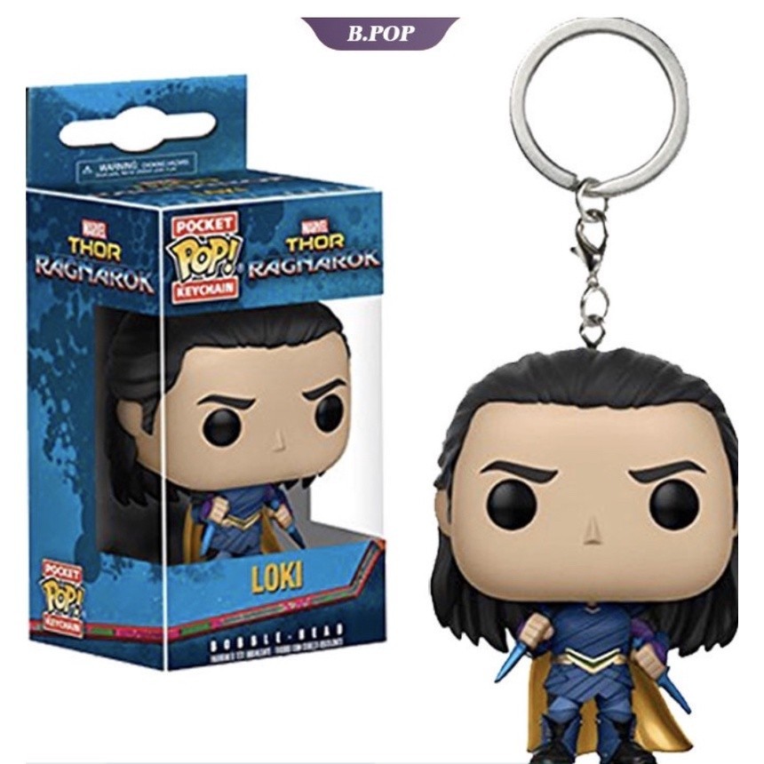Funko Pocket Pop Keychain Marvel Thor: Ragnarok Loki | Shopee Brasil