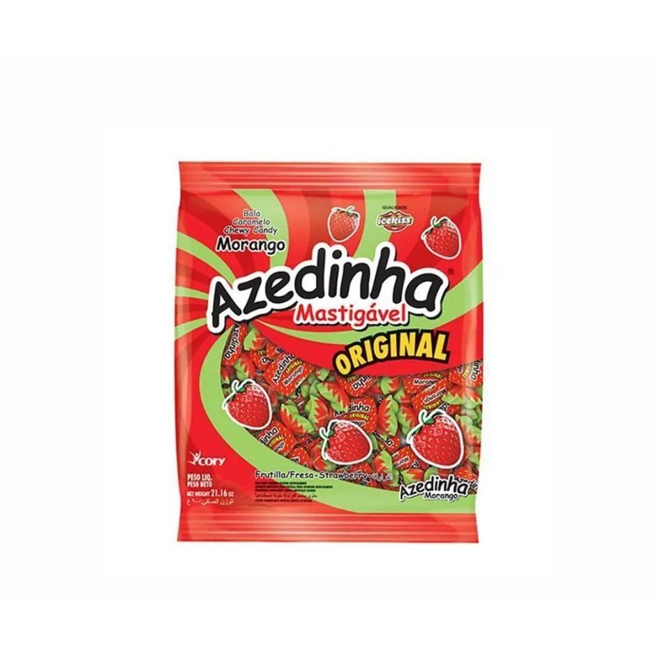 BALA ICEKISS MAST AZEDINHA MORANGO 500G | Shopee Brasil