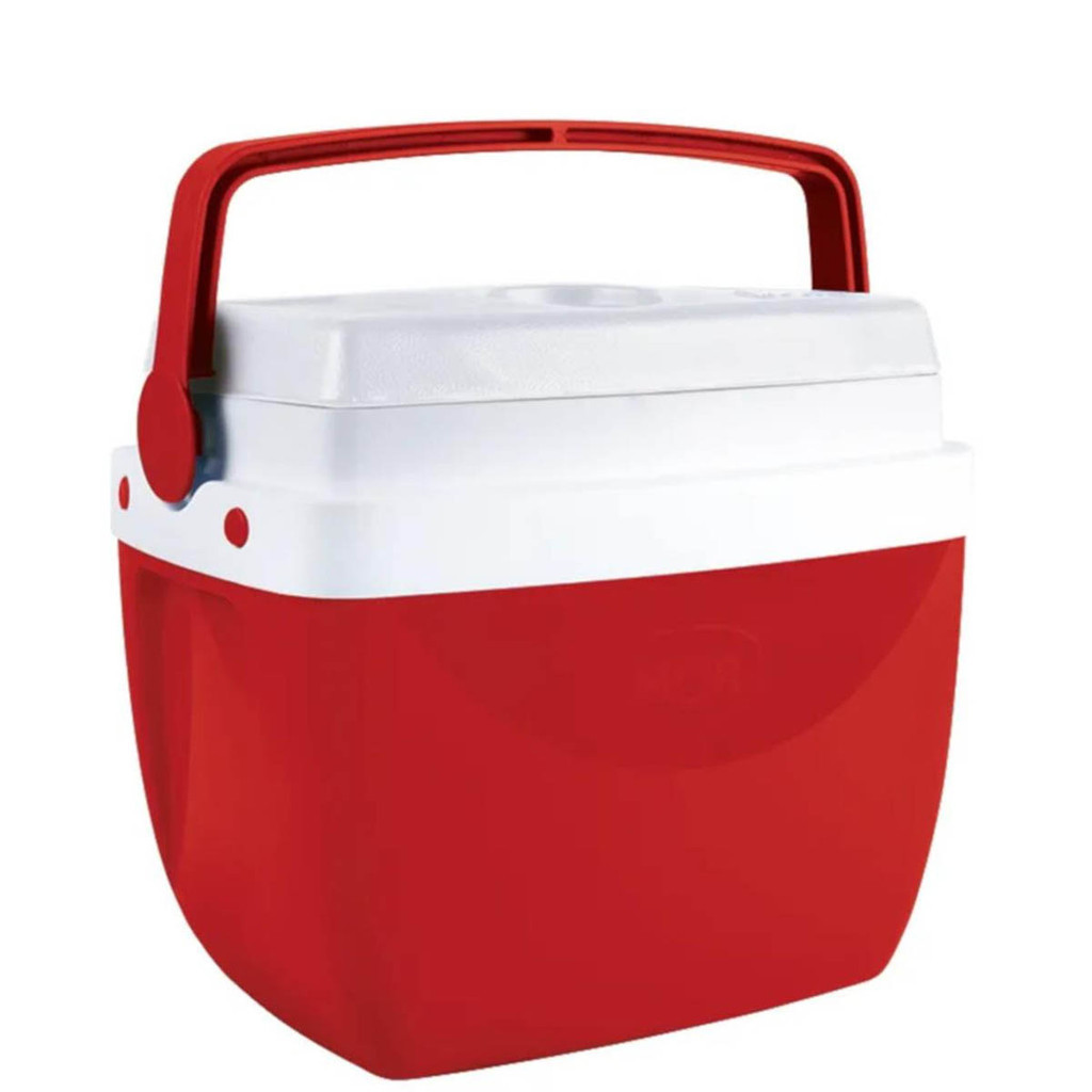 Caixa Térmica Cooler Vermelho Mor 18 Litros | Shopee Brasil