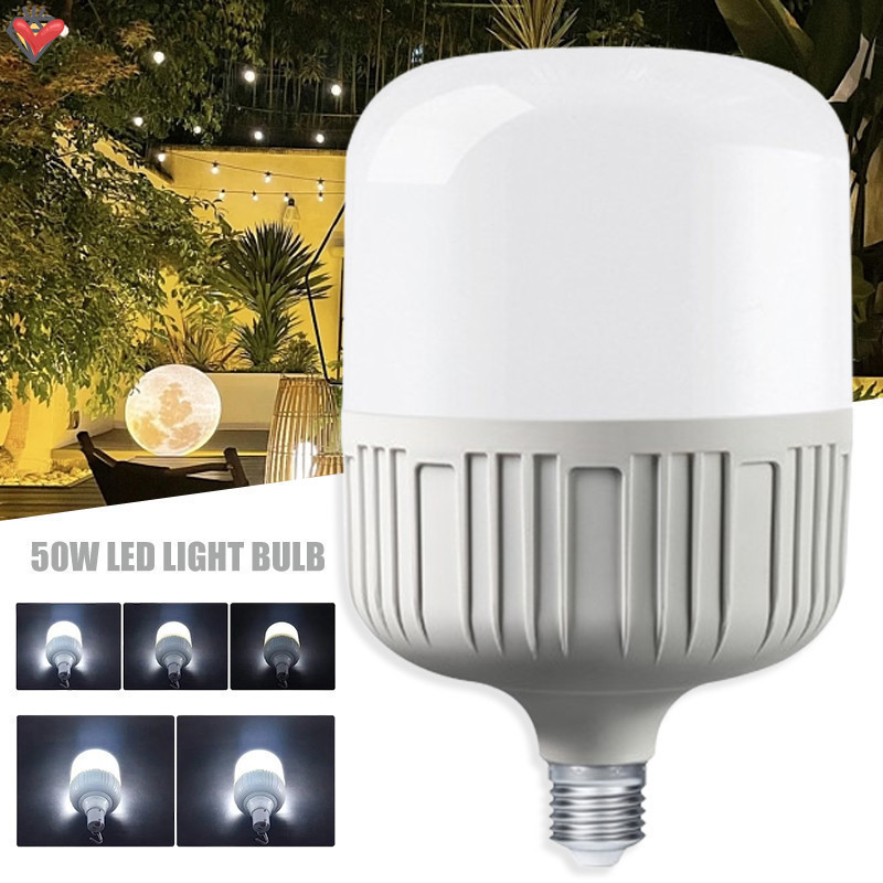 Lâmpada LED E27 220-240V Potência IC Inteligente 5W 10W 15W 20W 30W 40W ...