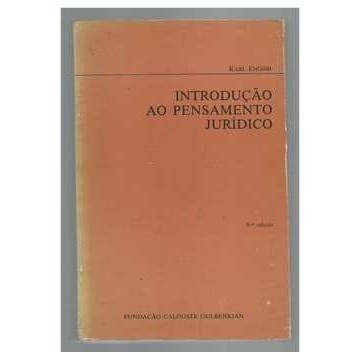 introdução ao pensamento juridico 6ª edição autor Karl Engisch | Shopee ...