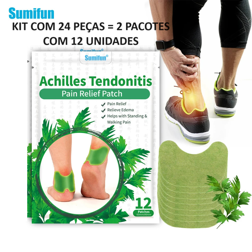 Kit 24 Emplastro Adesivo Para Dores Pé Pescoço Joelho Salompas Salonpas ...