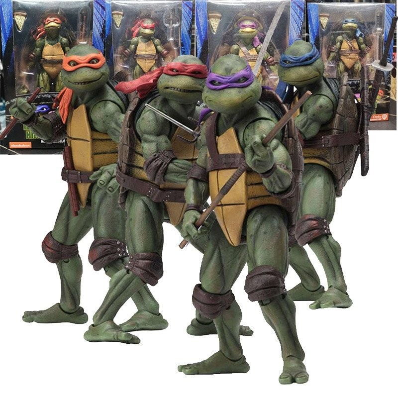 Tartarugas Ninja Teenage Mutant TMNT Ação Figura 1990 Edição Filme ...