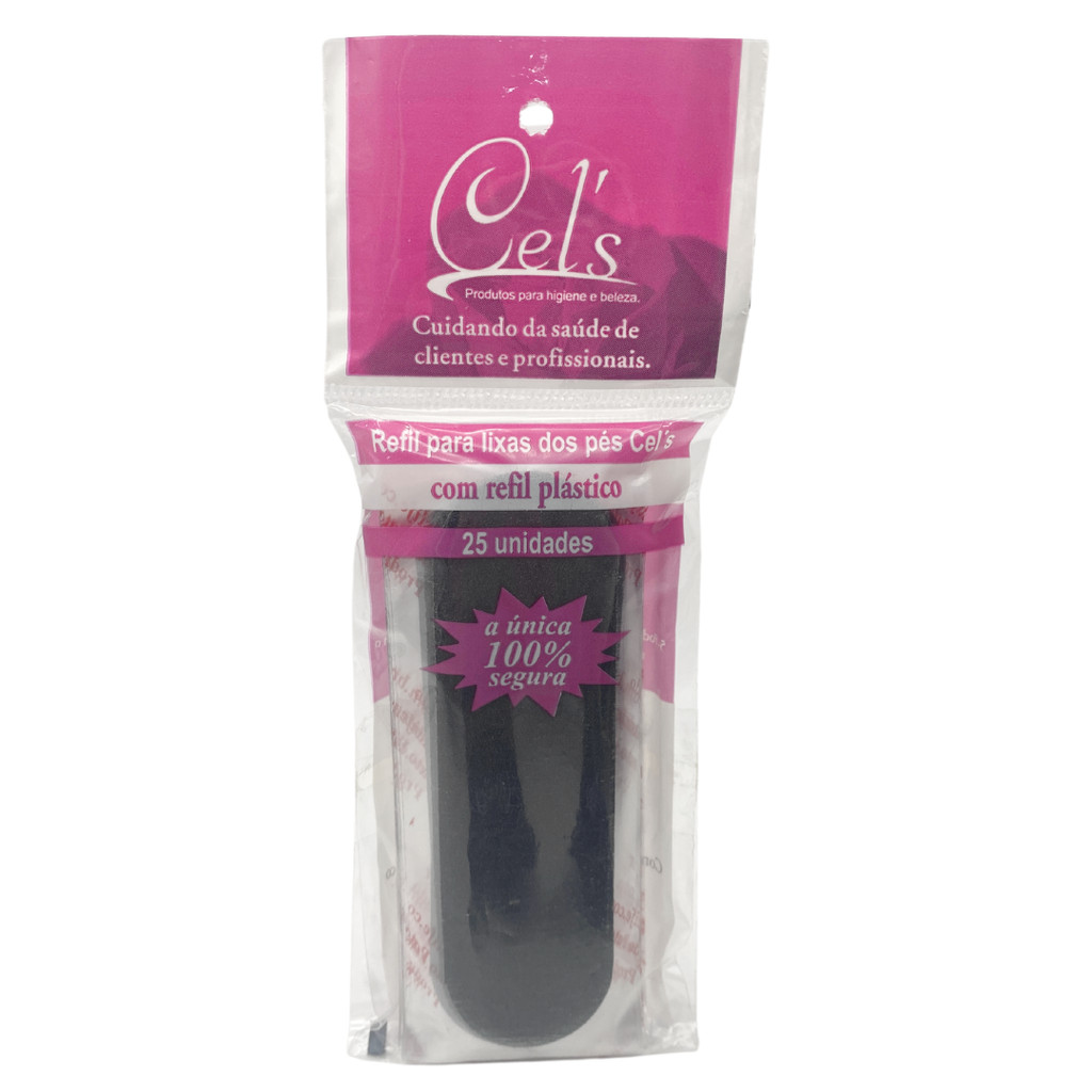 Refil de Lixa dos Pés Para Suporte Cels - 25 unidades - Cels | Shopee ...