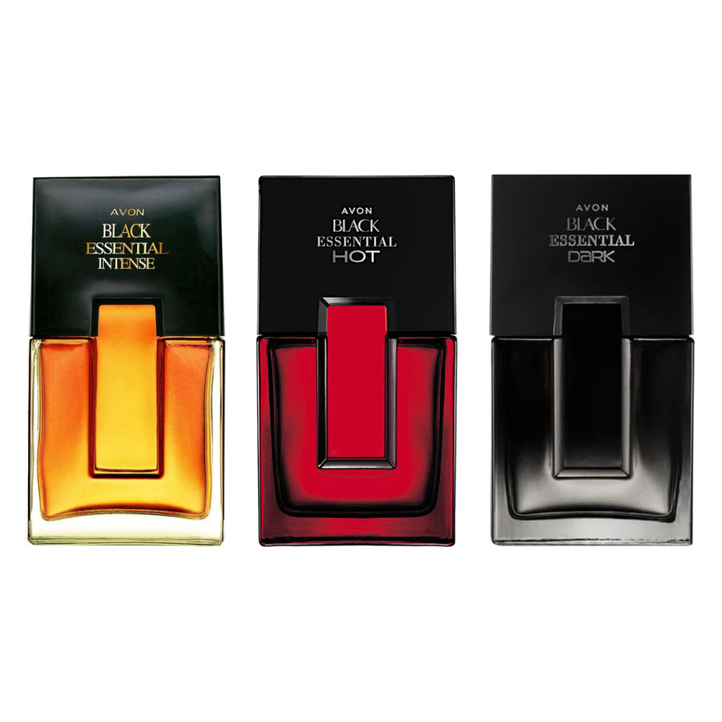 Perfume Black Essential Avon – 100ml | Shopee Brasil