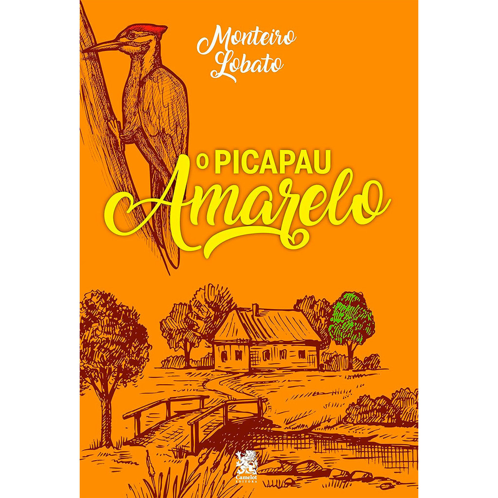 Livro O Picapau Amarelo - Monteiro Lobato | Camelot Editora | Shopee Brasil