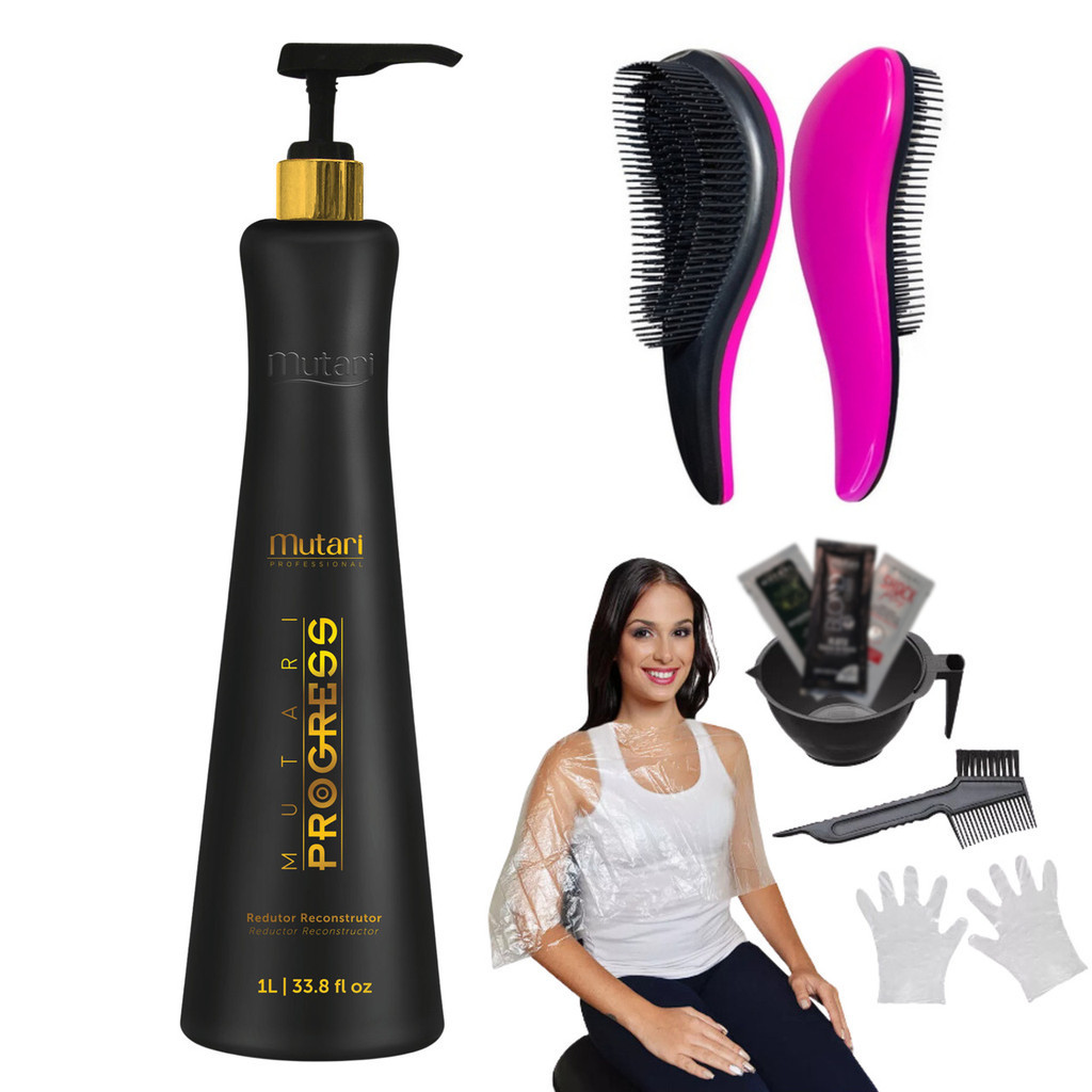 Progressiva Profissional Mutari Progress Selagem Capilar 1L | Shopee Brasil