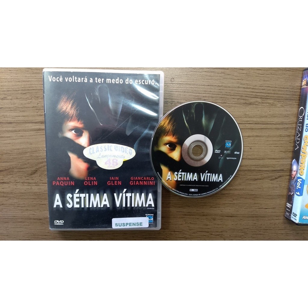 DVD A SETIMA VITIMA - ORIGINAL | Shopee Brasil