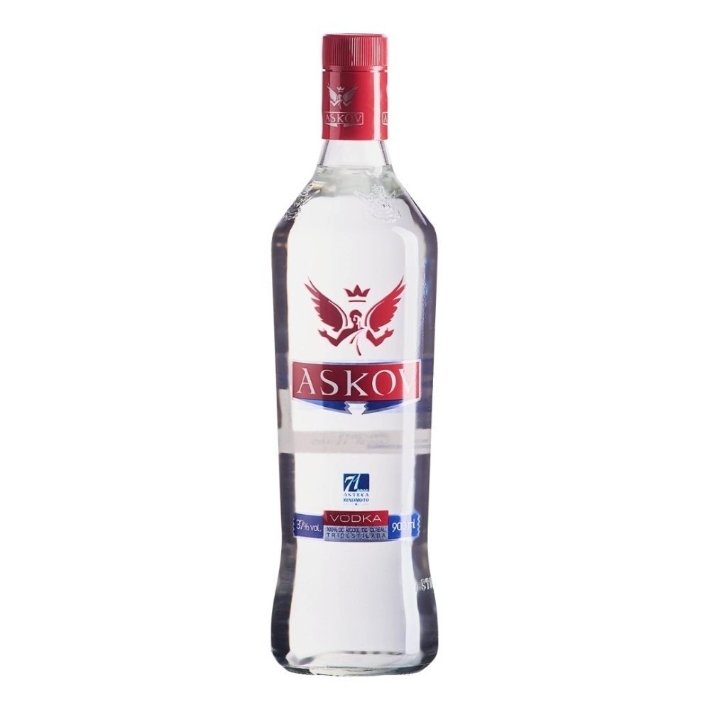 Vodka Askov Premium 900ml | Shopee Brasil