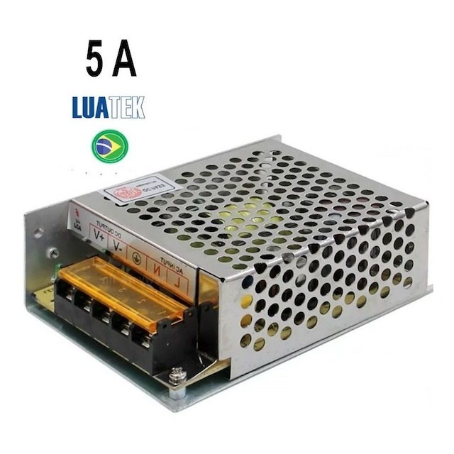 FONTE 12V 5A 60W COLMEIA SIGMA-F0512 AITEK | Shopee Brasil