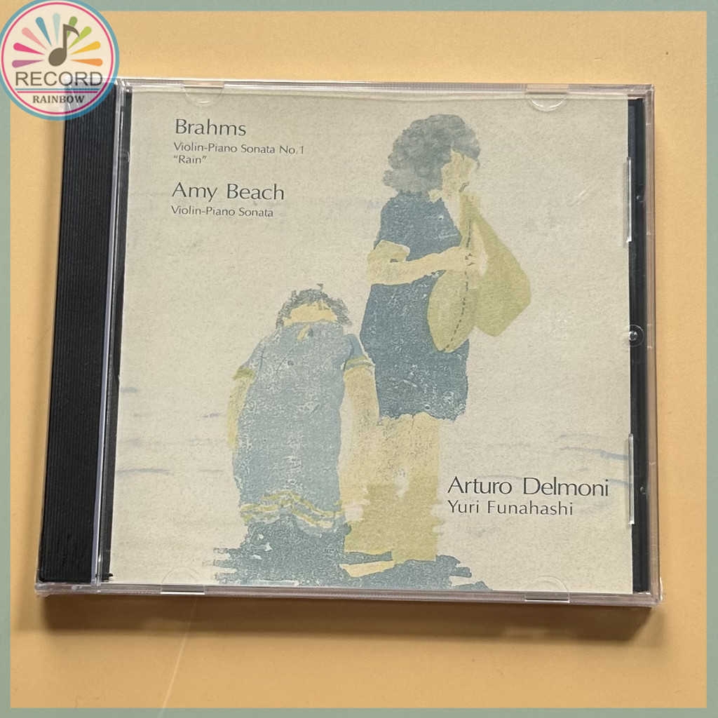 Arturo Delmoni Yuri Funahshi Brahms Amy Beach CD Original Álbum De ...