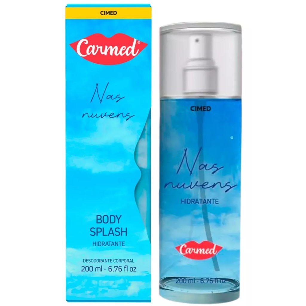 Body Splash Corporal Hidratante Perfume 200ml Nas Nuvens Carmed ...