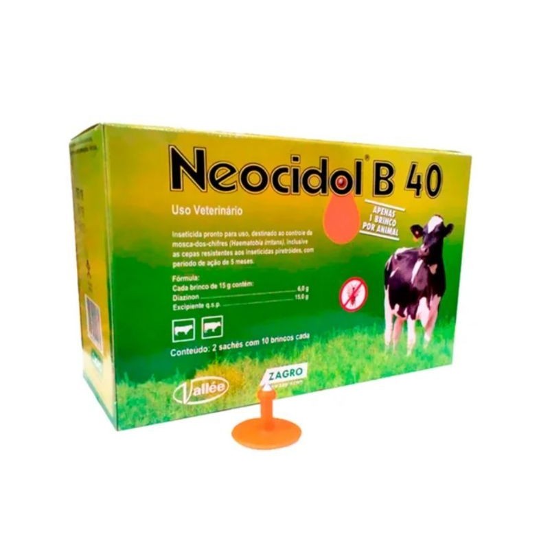 MATA MOSCA CHIFRE BOVINOS BRINCO NEOCIDOL 20 UNIDADES | Shopee Brasil