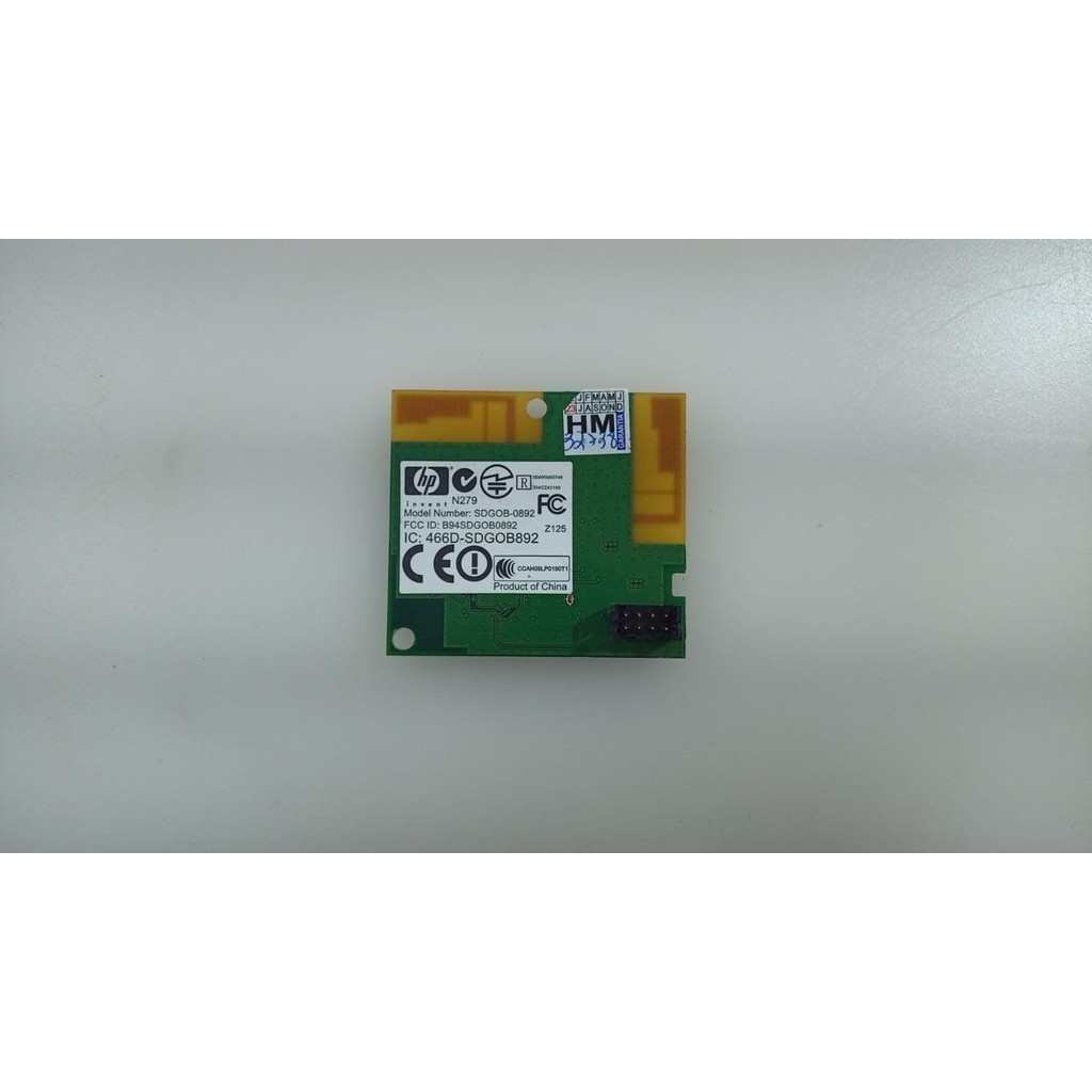 Modulo Wi-fi Impressora Hp LaserColor M175Nw Ce866a / Sdgob-0892 ...