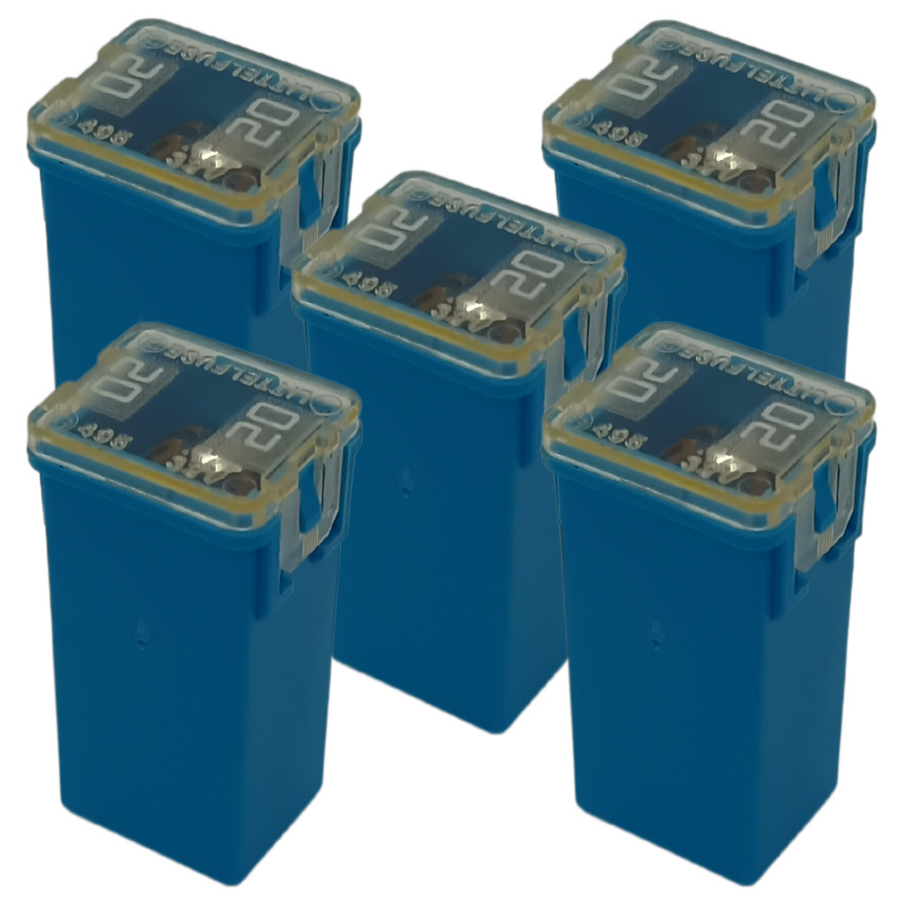Kit Com 5 Fusivel Littelfuse Max 20A Original | Shopee Brasil