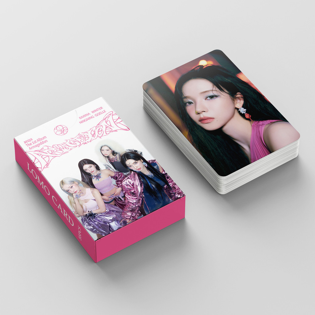 555 Cartões Aespa Lomo Armageddon Fotográficos KARINA WINTER NINGNING ...