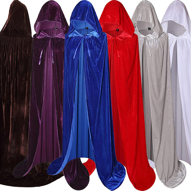 2024 Manto Medieval Retro Manto Medieval Cosplay Cosplay Palco Vestir ...