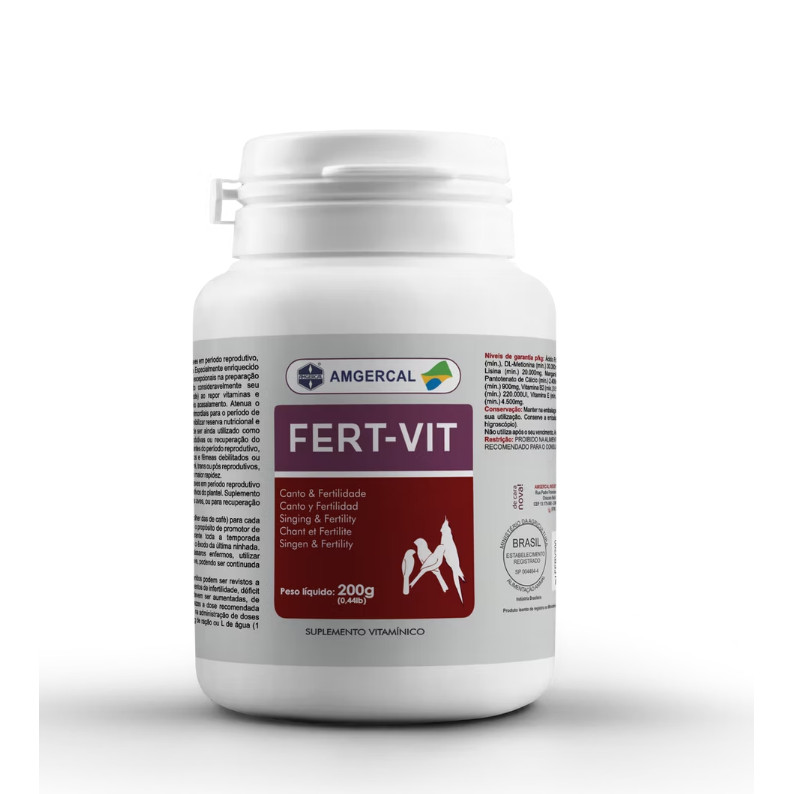 FERT-VIT 200g Amgercal Original | Shopee Brasil