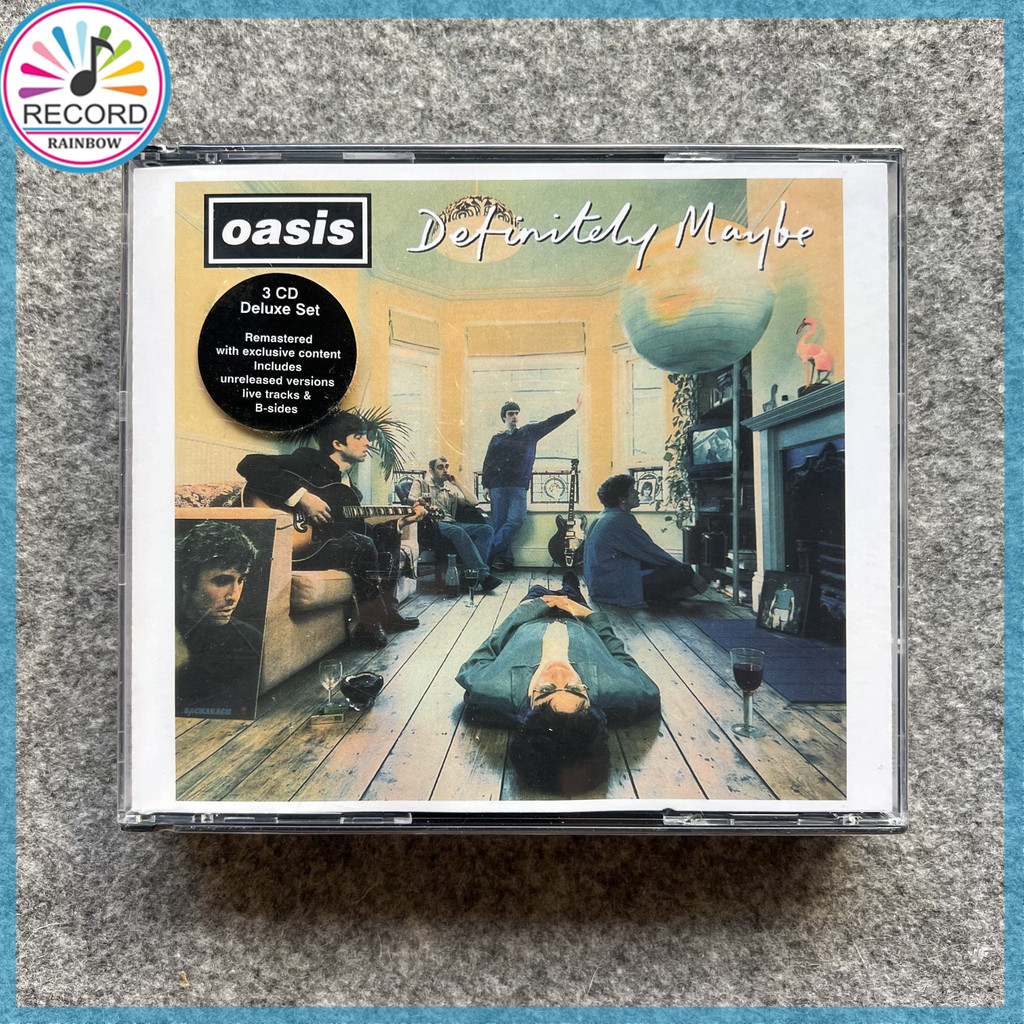Oasis Definitely Maybe Original 3CD Brand New Album [Lacrado] BR-POP ...
