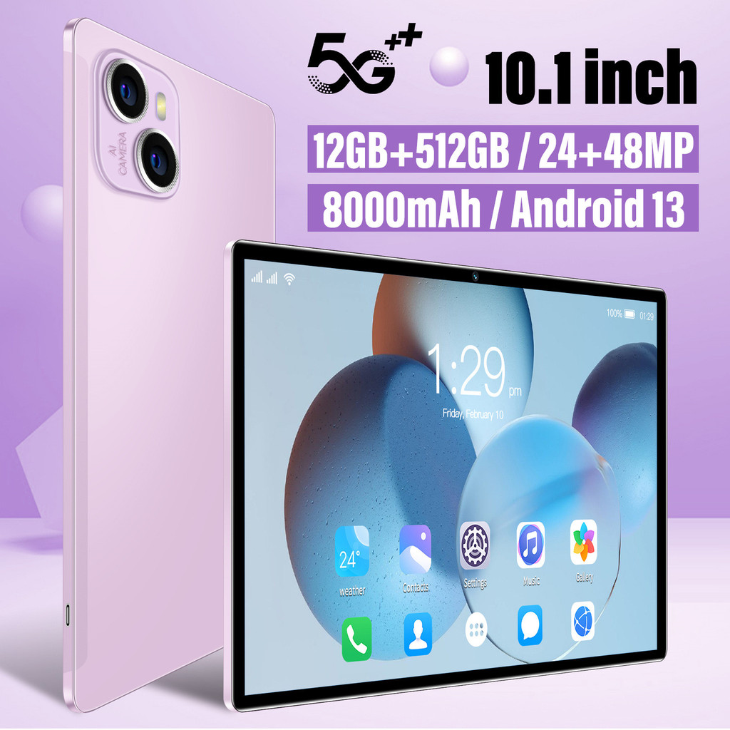 Venda quente Tablet PC versão Global 16GB RAM + 1TB ROM novo estilo 11. ...