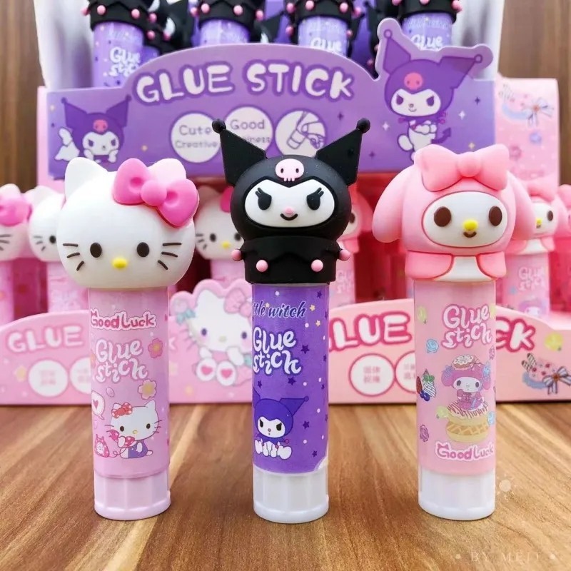 Novo Sanrio Hello Kitty Kuromi Adesivo Sólido Cartoon Criativo ...