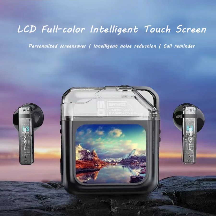 Novos Fones De Ouvido Bluetooth Sem Fio TWS S10 Full Color LED Touch Screen Smart Wireless ...