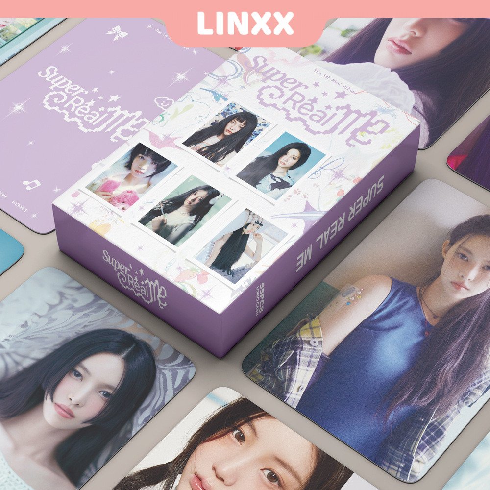 LINXX 55 Pcs ILLIT SUPER REAL ME Álbum Lomo Card Kpop Photocards Série Cartões Postais | Shopee ...