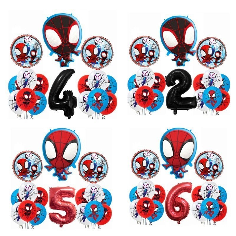 GUOJH 18pcs Homem-Aranha E Seus Amigos Incríveis Conjunto Temático De ... GUOJH 18pcs Homem-Aranha E Seus Amigos Incríveis Conjunto Temático De ...