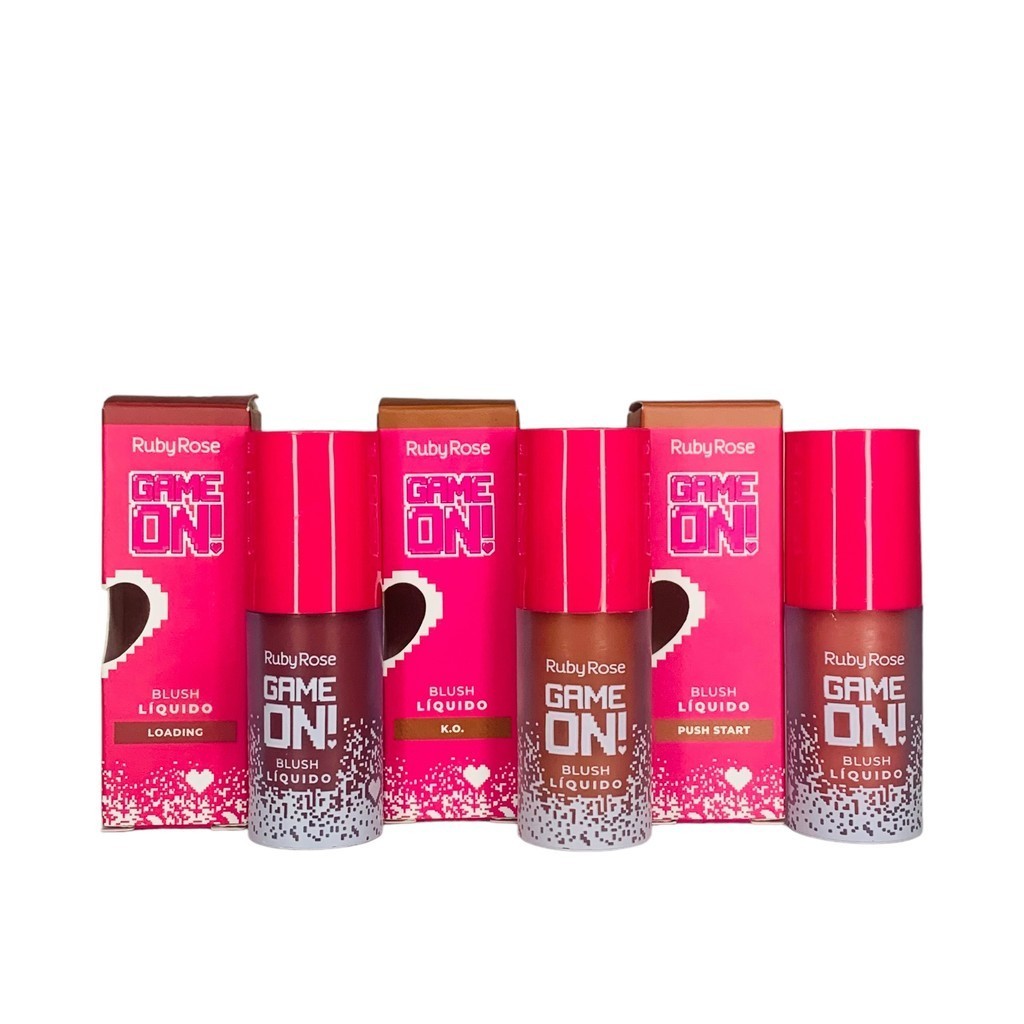 Blush Liquido Game On Ruby Rose | Shopee Brasil
